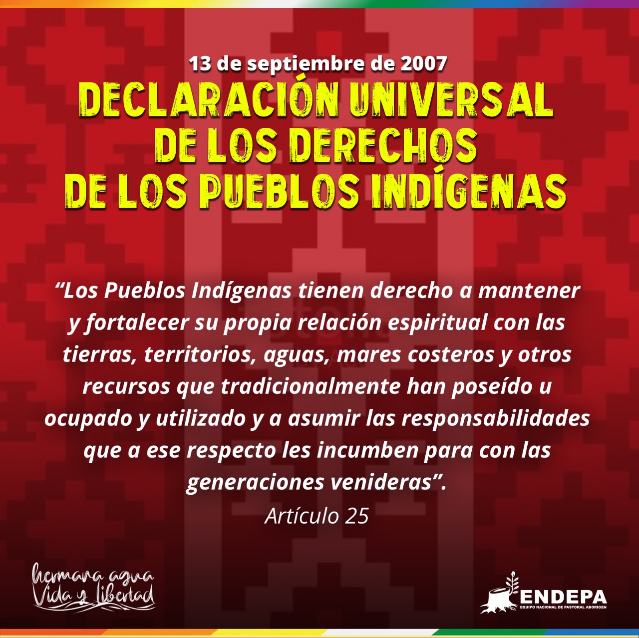 13 de septiembre de 2007 – Declaración Universal de los Derechos de los ...